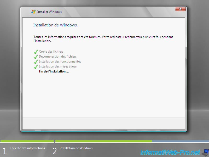 Install Windows Server 2008 - Windows Server - Tutorials - InformatiWeb Pro